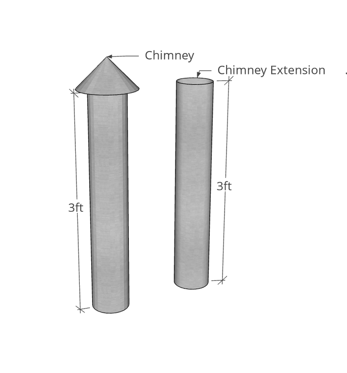 Chimney Extension (Standard) – BUSCHBECK USA