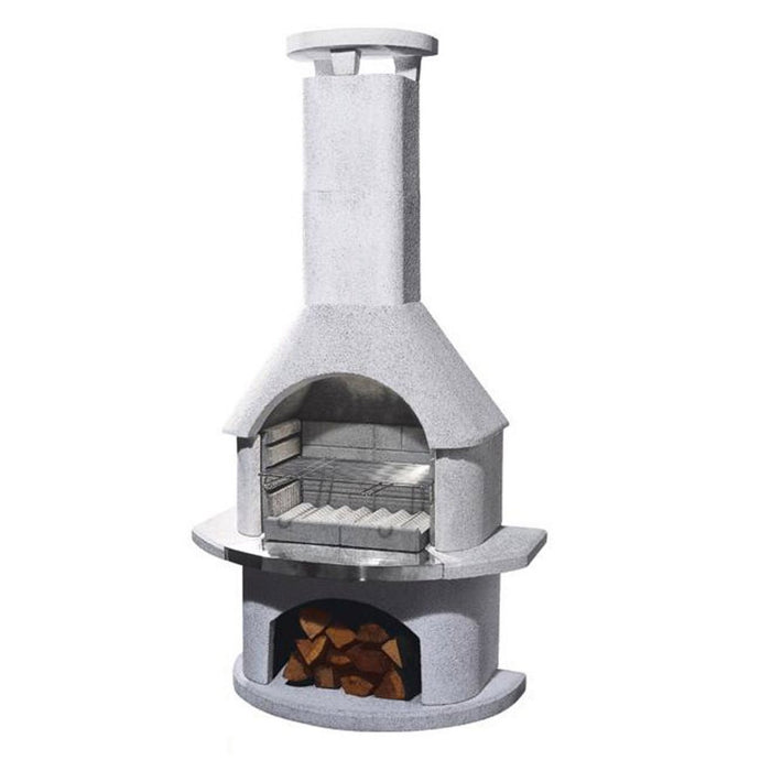 Wellington Outdoor Diy Fireplace kit BBQ grill combo Pizza Oven All in ...